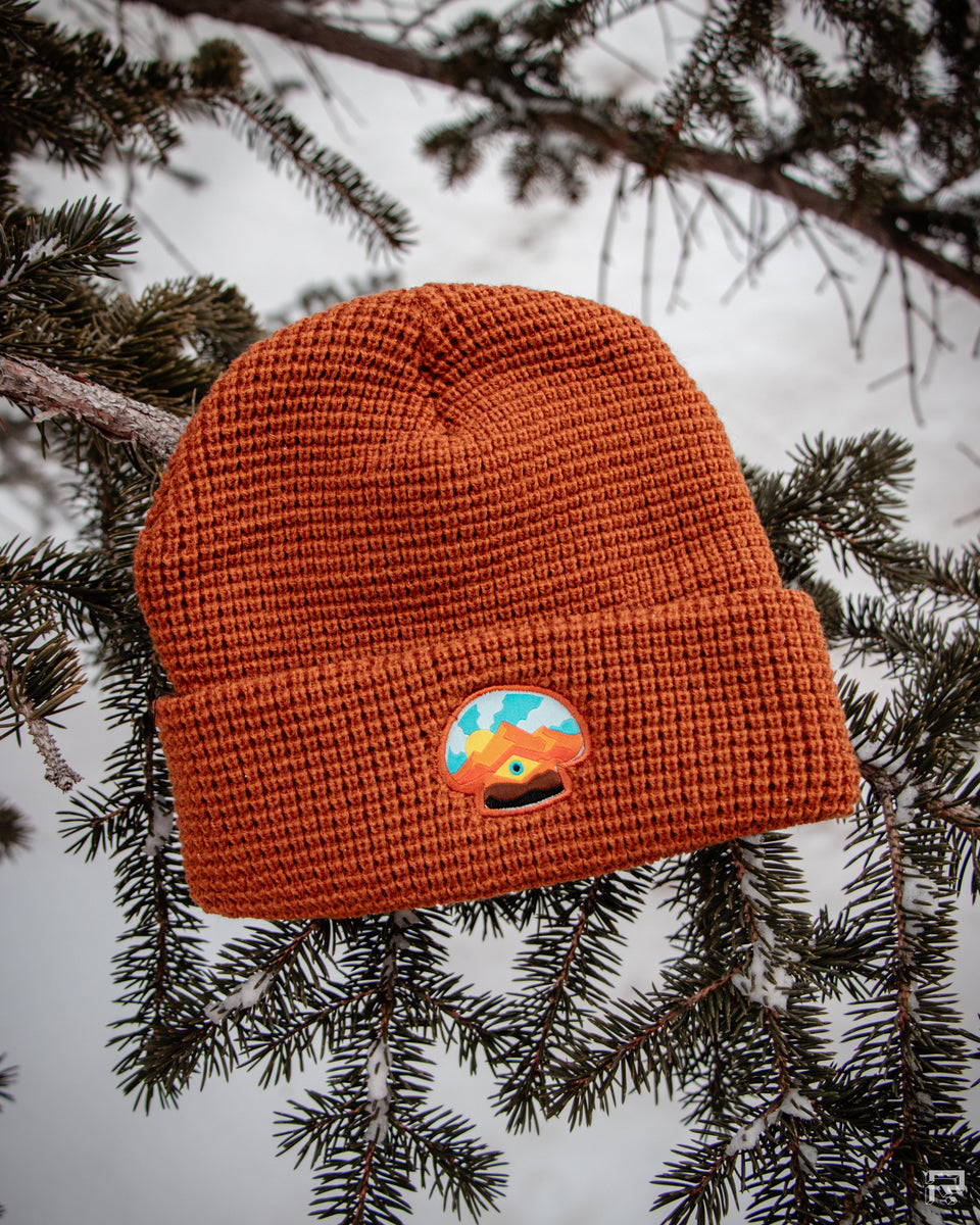 Awaken Waffle Knit Beanie – Rutherford Art