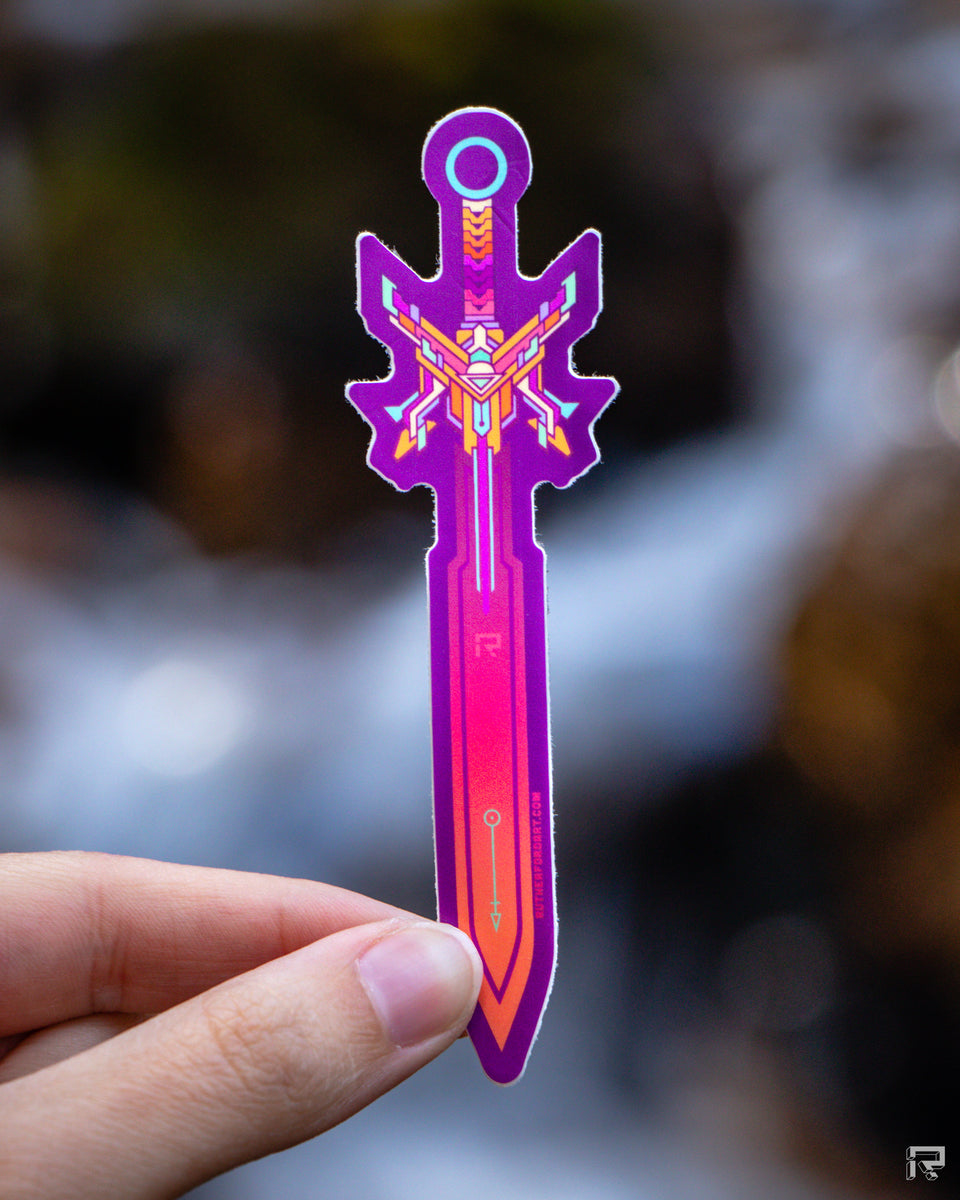 Rutherford Blade Sticker – Rutherford Art